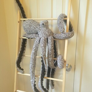 Giant Crochet Octopus | Anchor the Octopus Stuffed Animal | Realistic ...