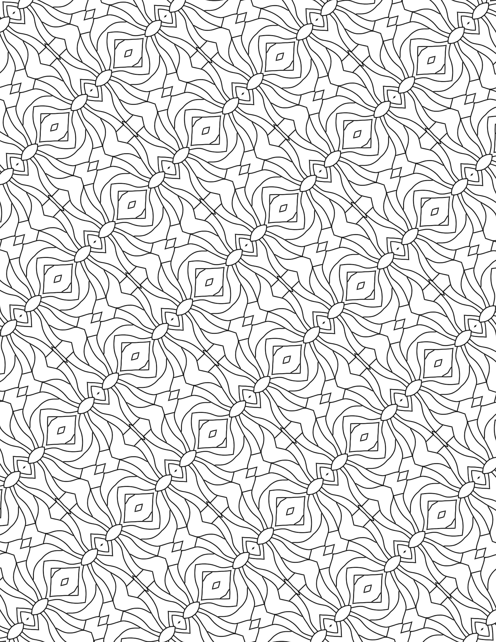 Geometric Shapes Adult Coloring Pagesprintable Coloring Pagesgeometric ...