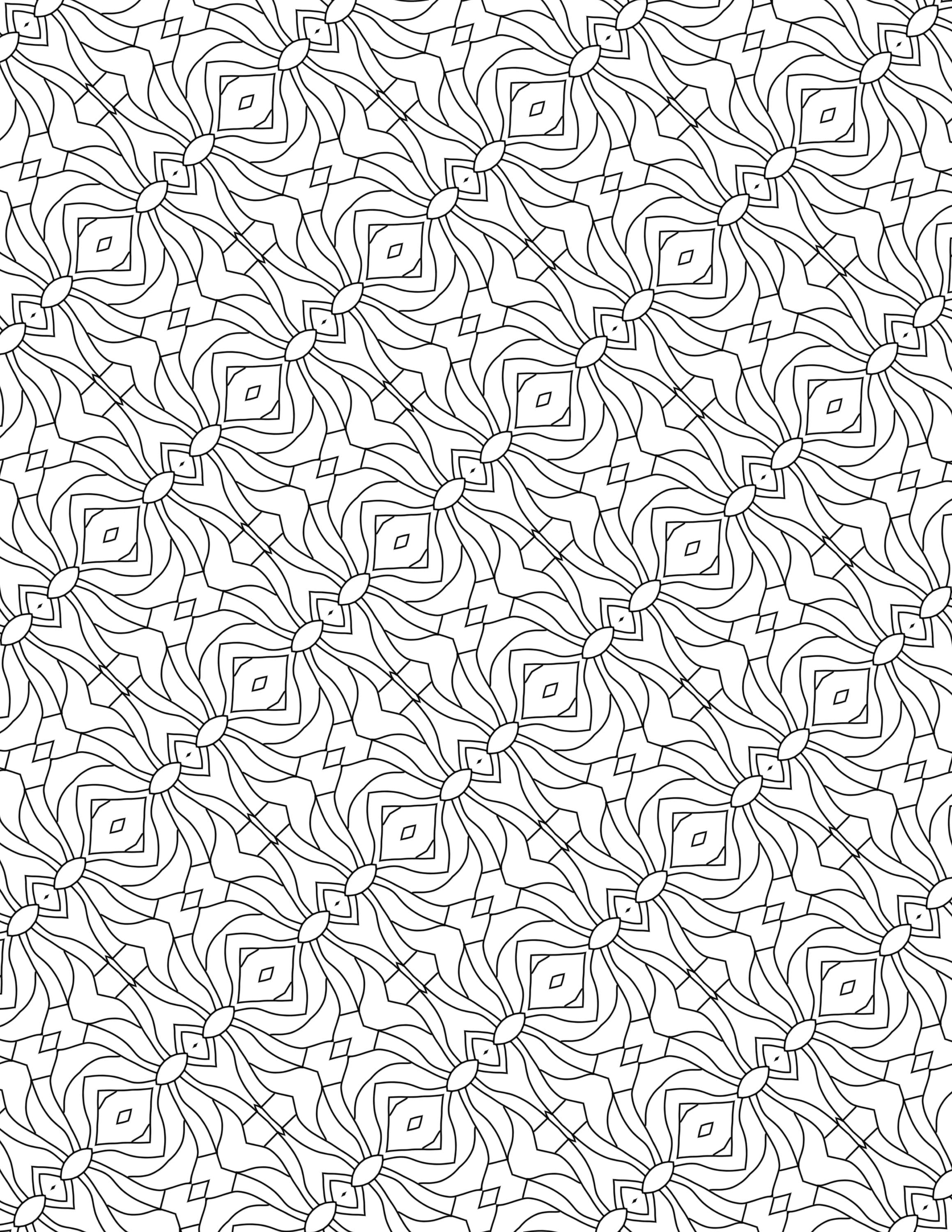 Geometric Shapes Adult Coloring Pagesprintable Coloring Pagesgeometric ...