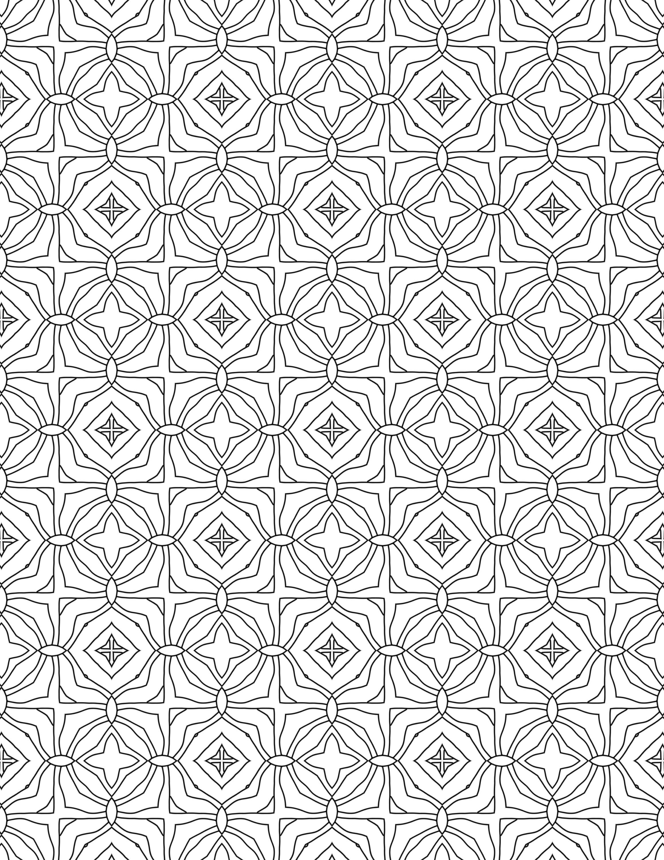 Geometric Shapes Adult Coloring Pagesprintable Coloring Pagesgeometric ...