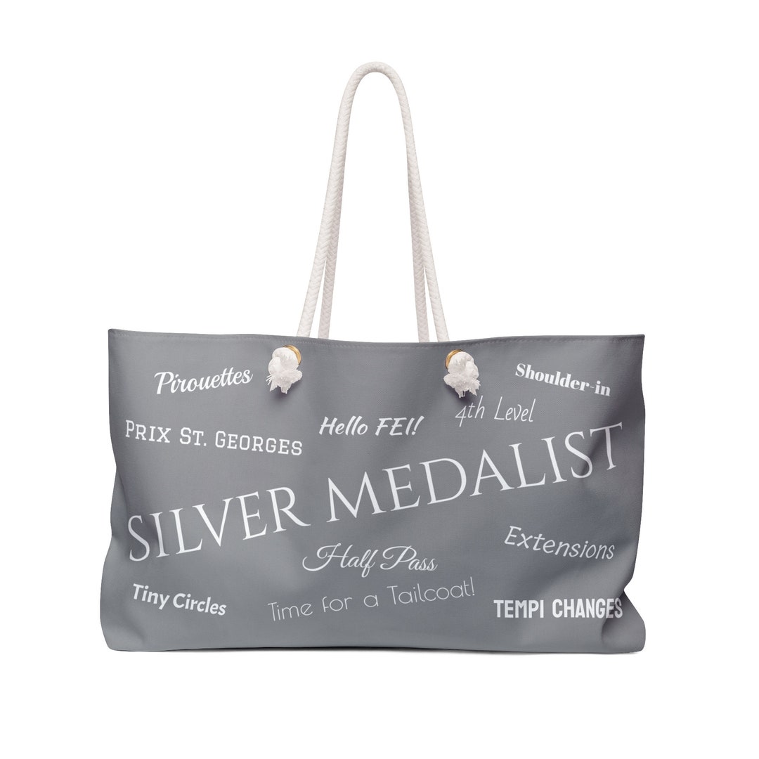 USDF Silver Medalist Weekender Bag - Etsy