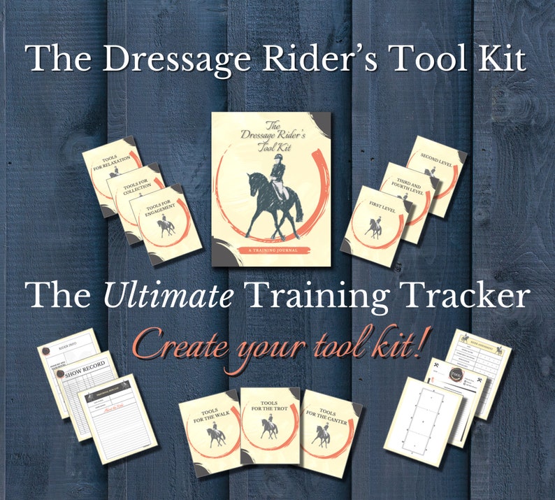 The Dressage Rider's Tool Kit - Equestrian Training Journal - Etsy