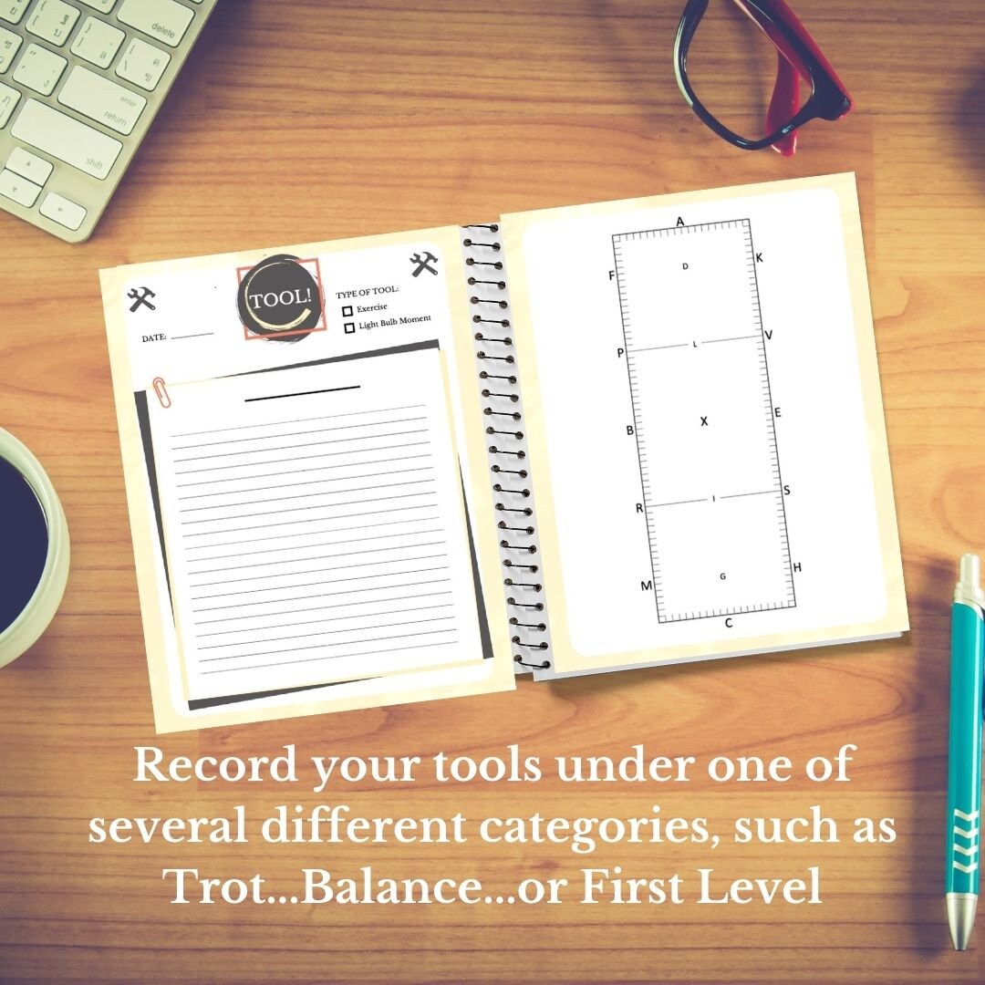 The Dressage Rider's Tool Kit - Equestrian Training Journal - Etsy