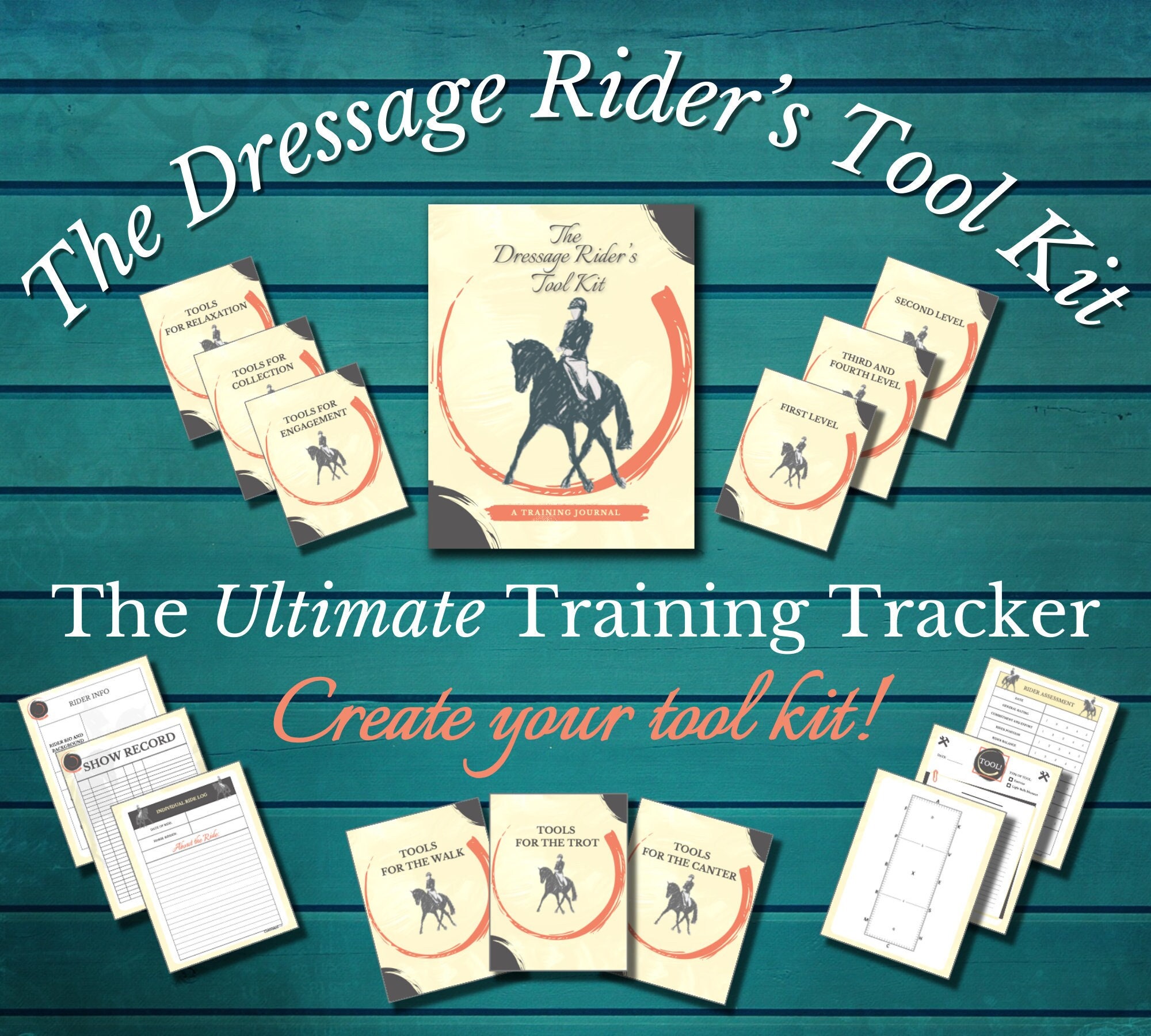 The Dressage Rider's Tool Kit Equestrian Training - Etsy