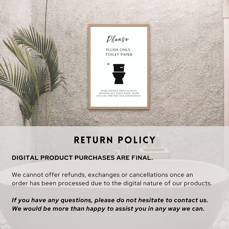 Airbnb Bathroom Sign Septic Rules Sign Editable Airbnb - Etsy