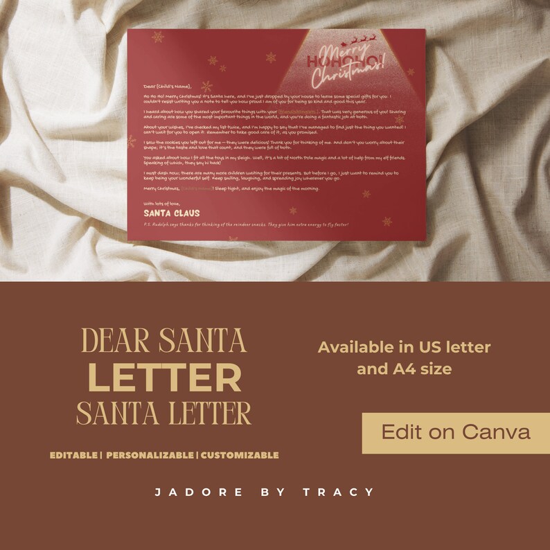 Letter From Santa, Santa Letters, Dear Santa, Christmas Eve Box, North ...