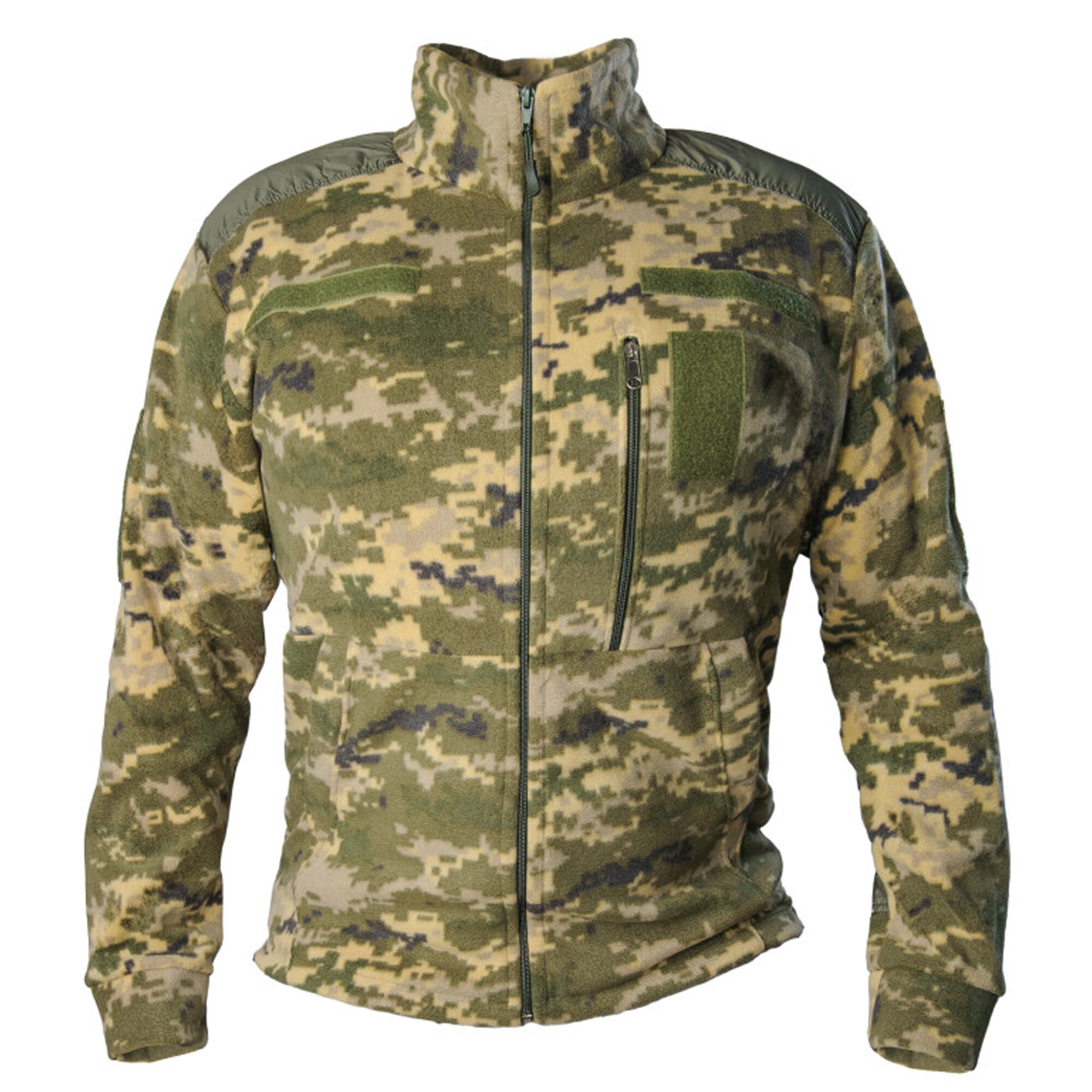 Ukrainian Military Jacket Fleece Jacket Winter Jacket for Men on Zipper ...