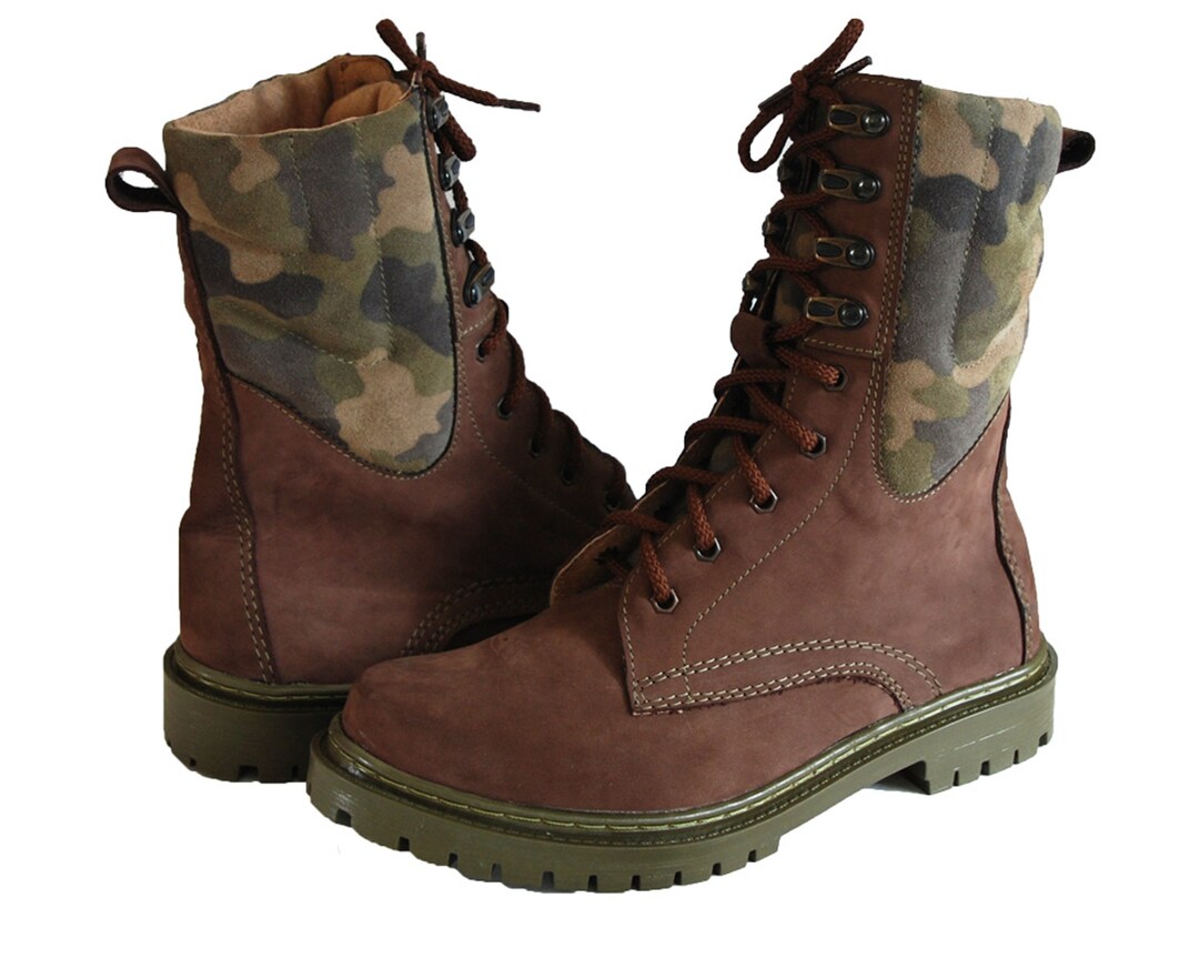 Ukrainian Army Boots / Camouflage Pattern Boots / Military - Etsy