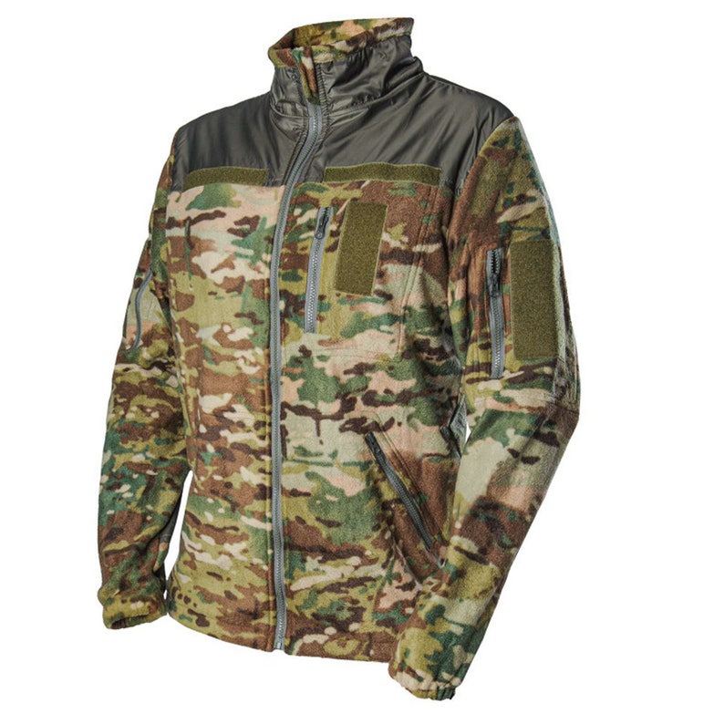 Ukrainian Military Jacket Fleece Jacket Winter Jacket for Men on Zipper ...