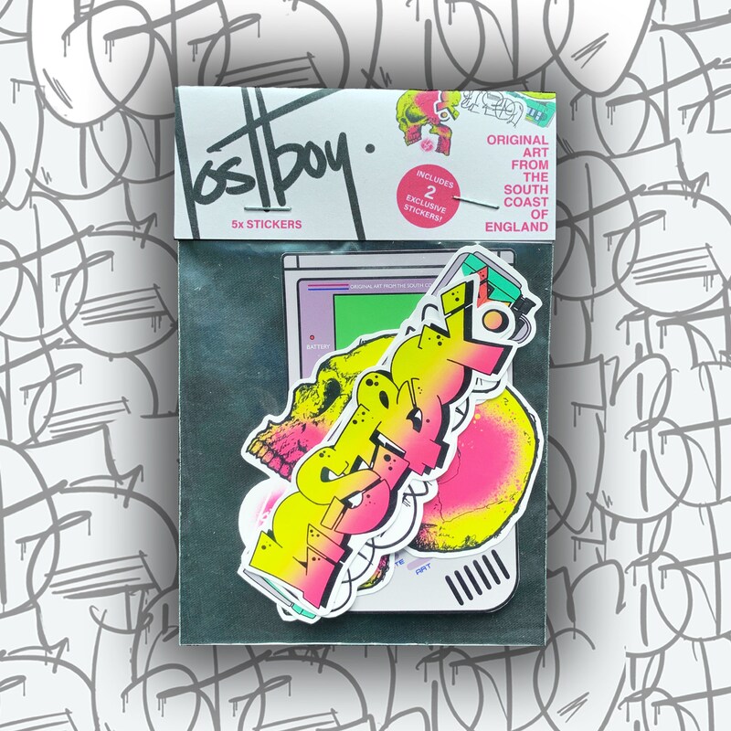 Graffiti stickers - Etsy México