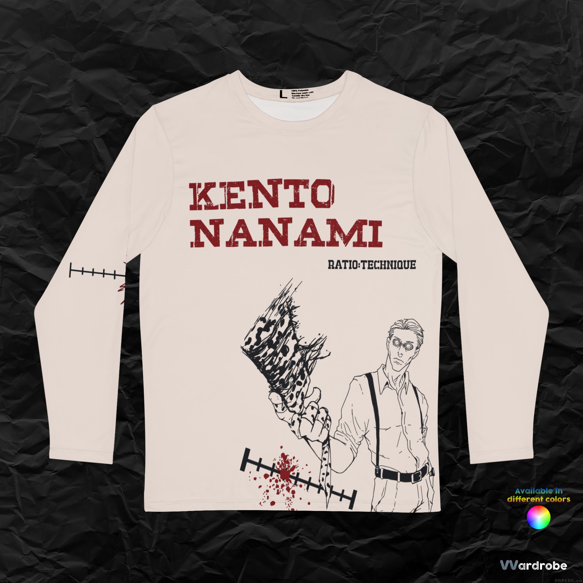 Overtime Nanami - JJK ''ratio:technique'' Sorcerer Inspired Long Sleeve ...