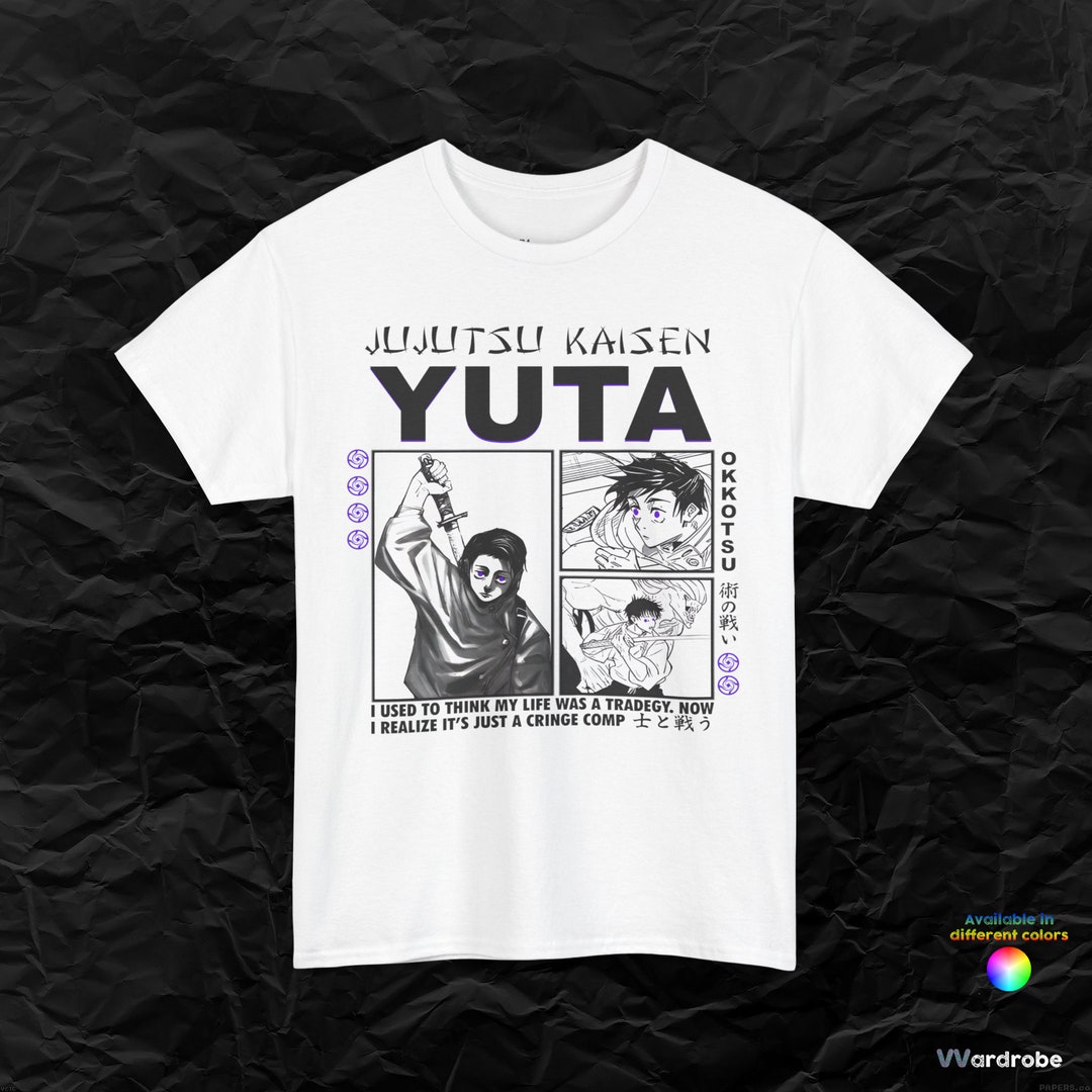 Yuta Okkotsu T-shirt - JJK Inspired Sorcerer Manga Panel Artwork - ''I ...