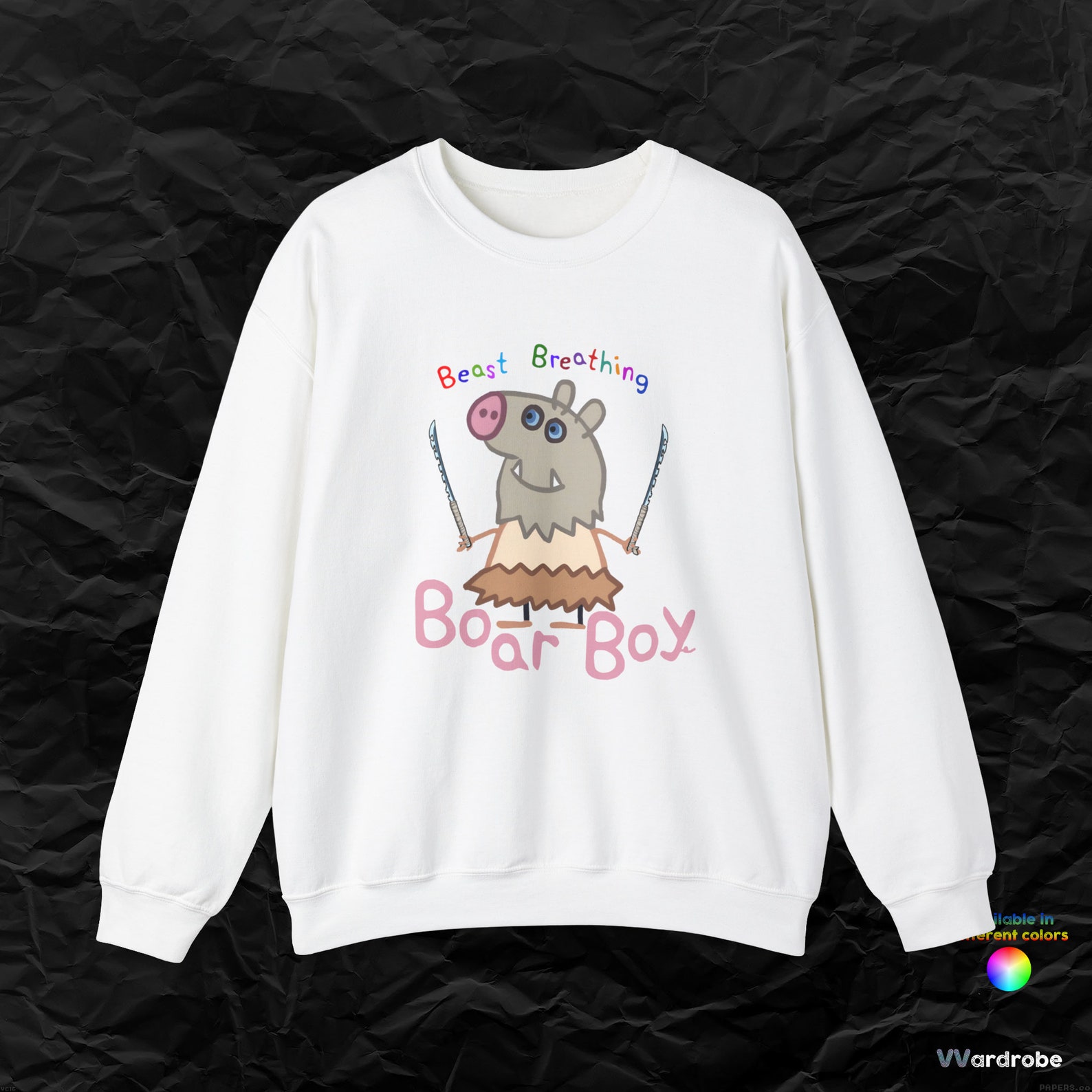 Boar Boy Ino.suke Hashibiro D.slayer ''pig Family'' Inspired Funny ...