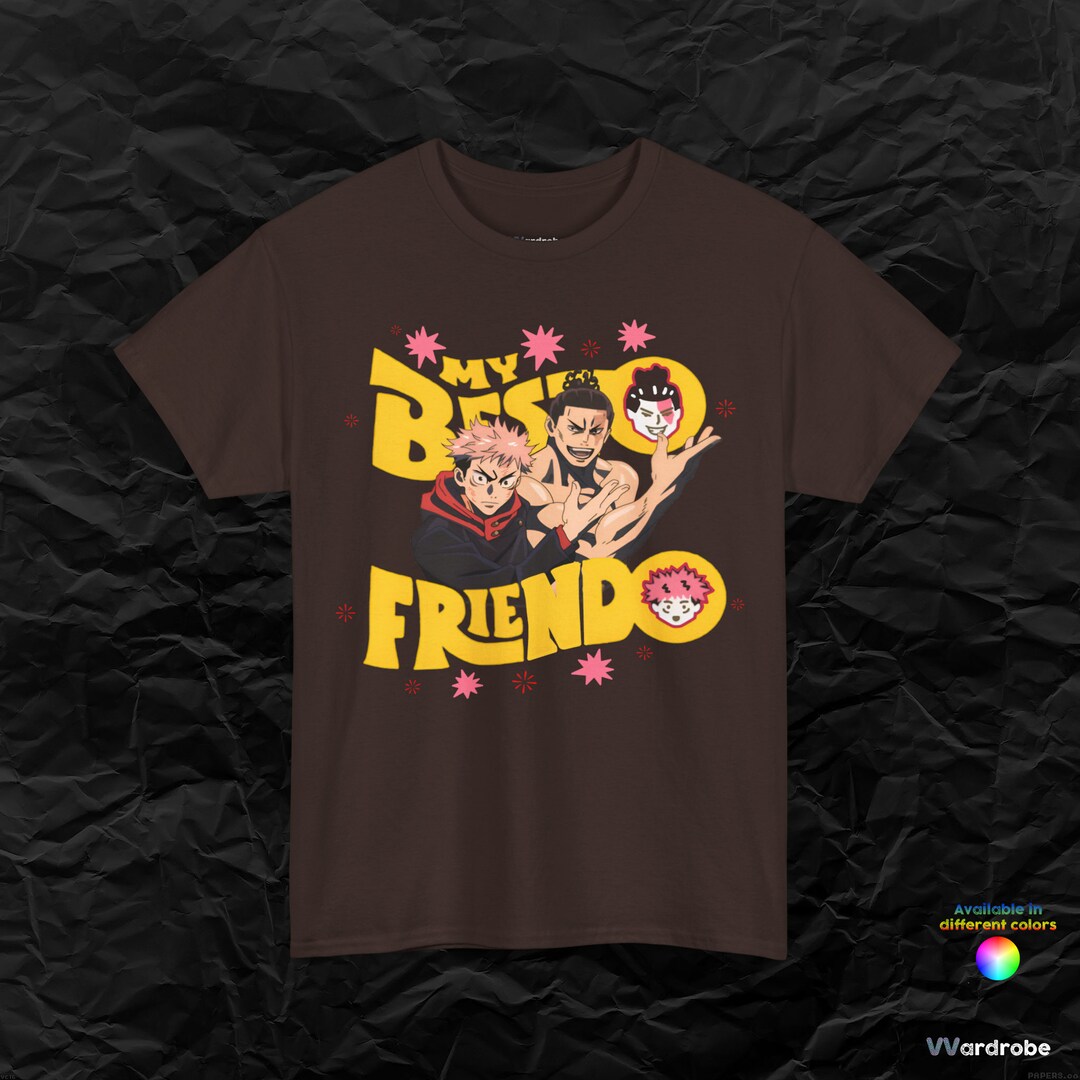MY BESTO FRIENDO - Yuji & Todo Besties - Jjk Inspired Heavy Cotton ...
