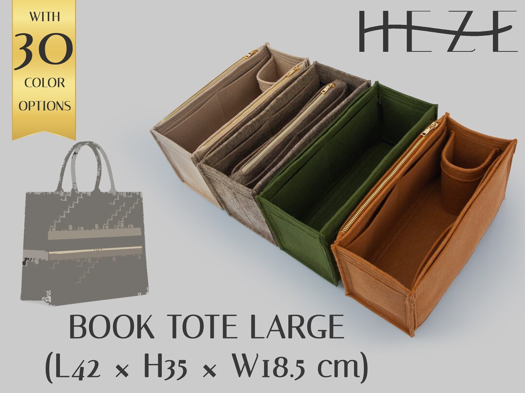Custom Bag Organizer Insert for Book Tote Large | Versatile Multi ...