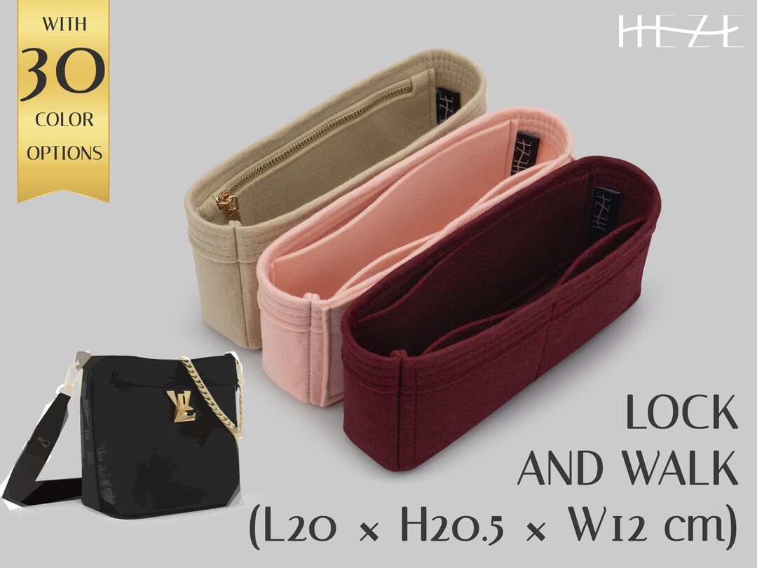 Custom Purse Storage Organizer for Lock and Walk Bag - Felt Handbag ...
