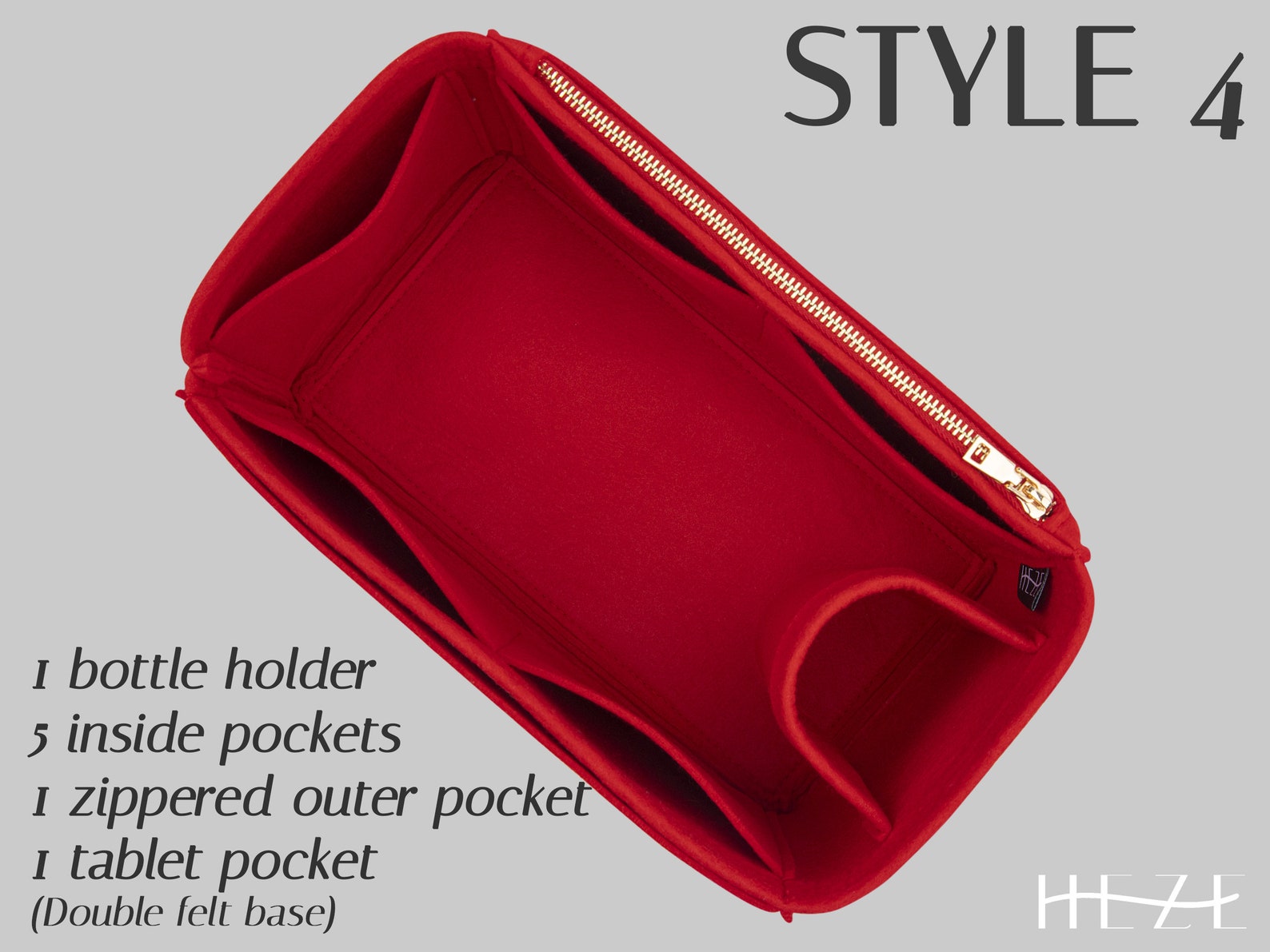 Deluxe Felt Bag Shaper for Le Pilage Original Travel Expandable ...