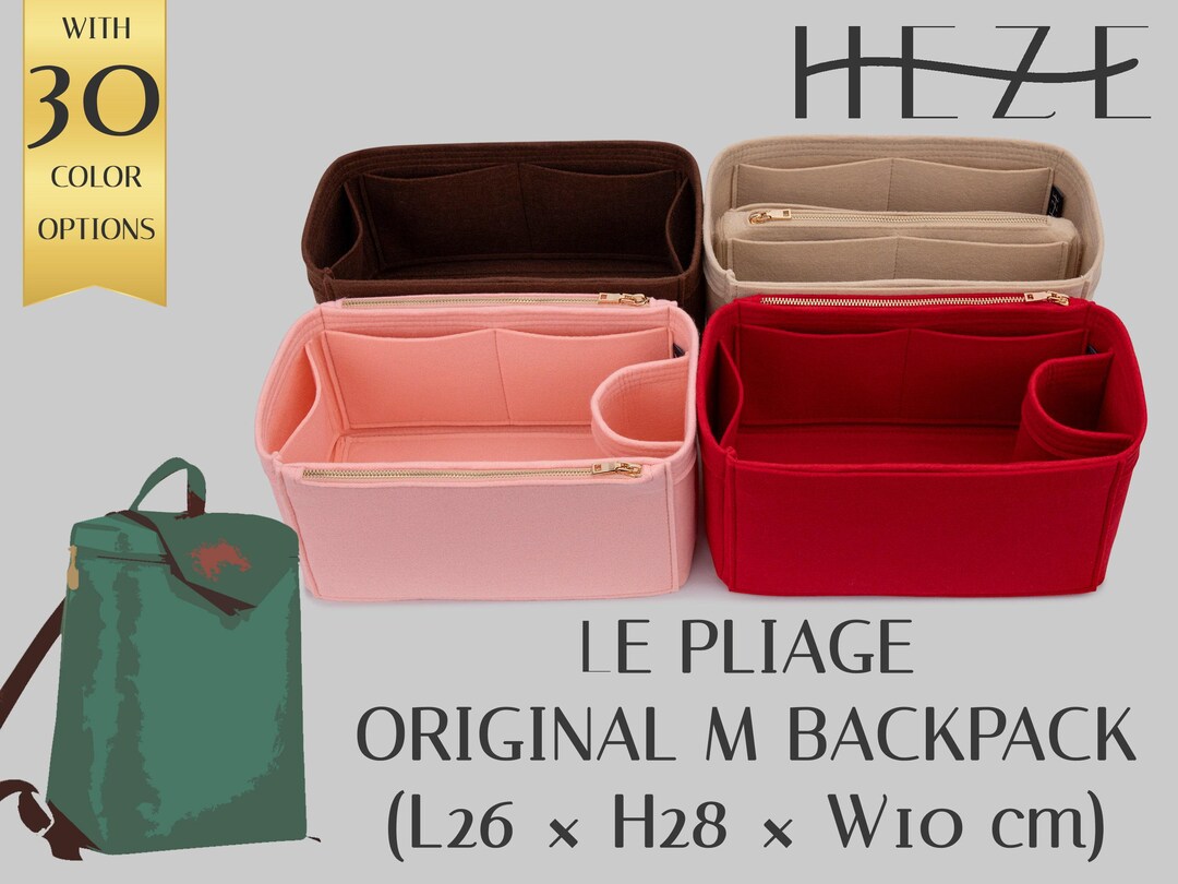 Le Pilage Original M Backpack Organizer: Felt Bag Shaper With Pockets ...