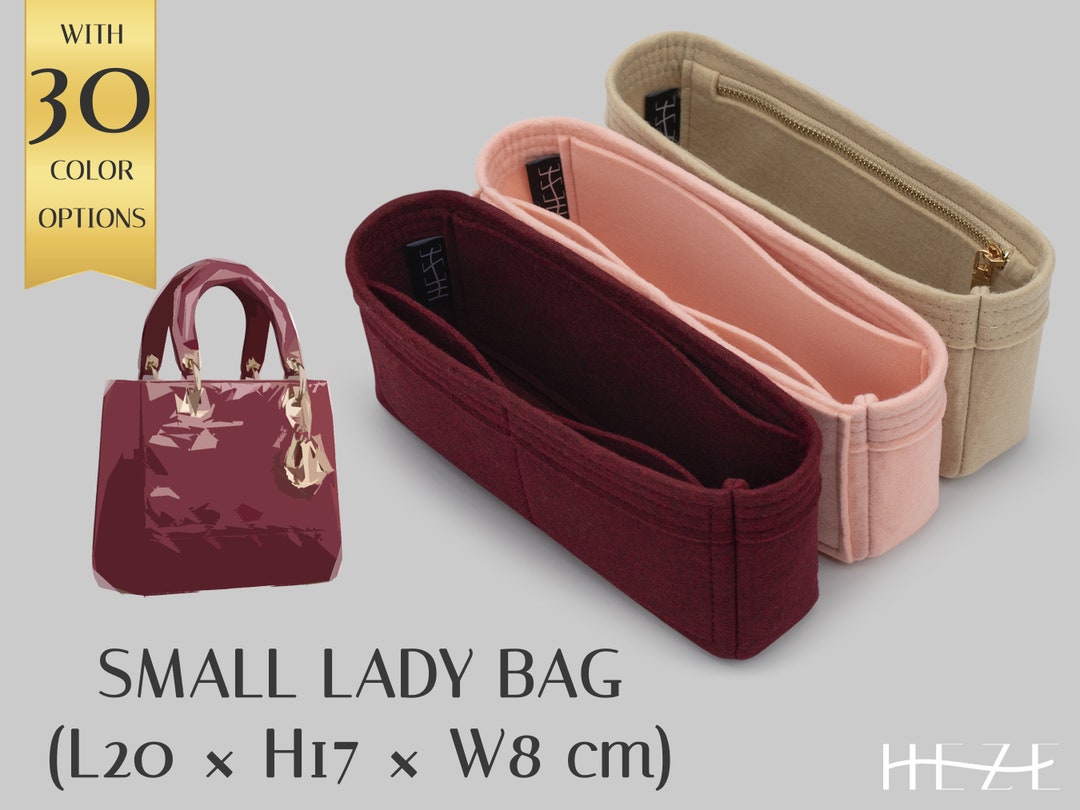 Handbag Insert for Small Lady Bag - Customizable Felt Organizer - Purse ...