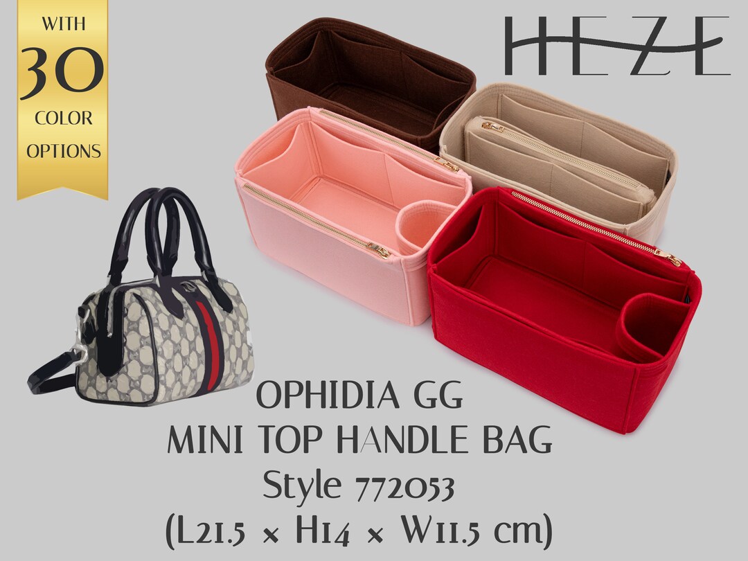 Felt Tote Insert for Ophidia Mini Top Handle Bag Style 772053 ...
