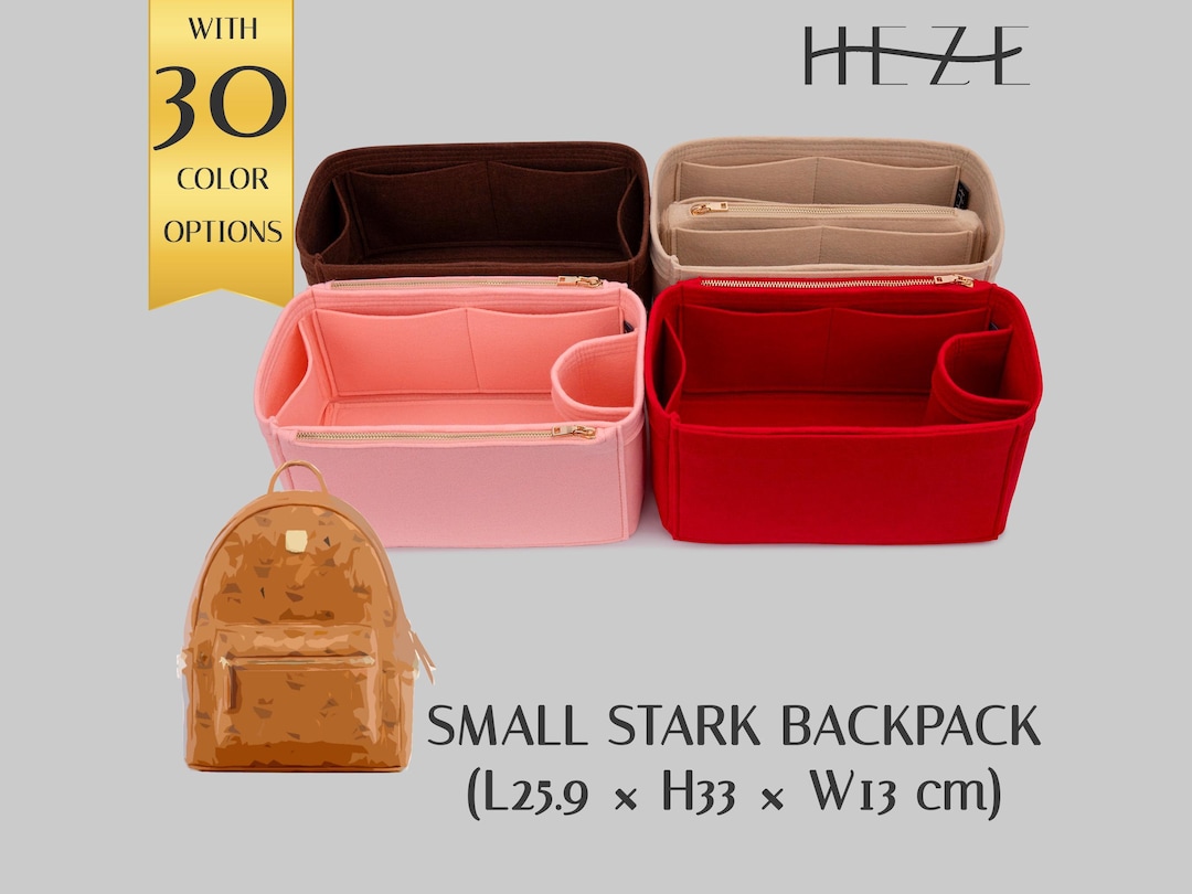 Small Stark Backpack Organizer, Felt Bag Shaper (multiple Pocket Styles ...