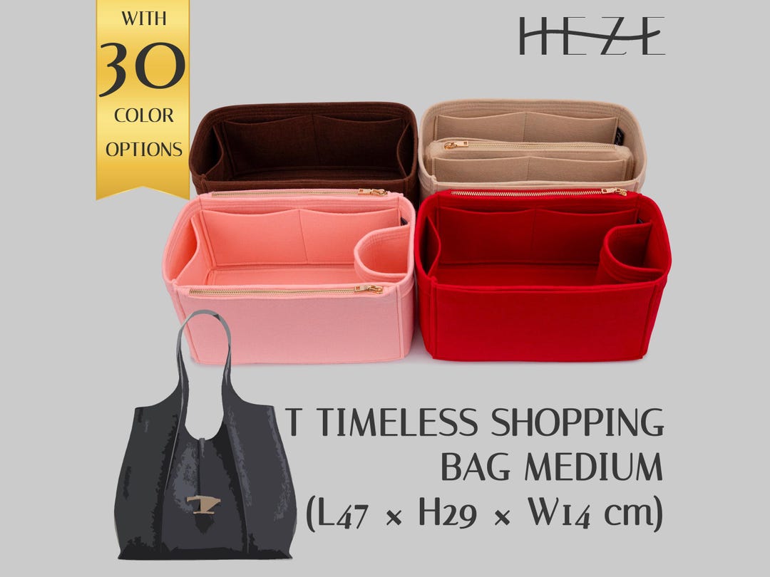 Bag Organizer Insert: Felt Purse Divider for Tod. T Timeless Shopping ...