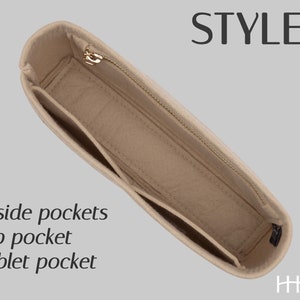 Handbag Insert for Side Trunk MM Bag - Customizable Felt Organizer ...