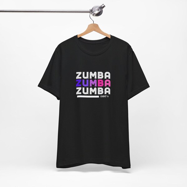 Zumba Text Graphics Bundle Vintage Fitness Class Printables 80s Workout ...