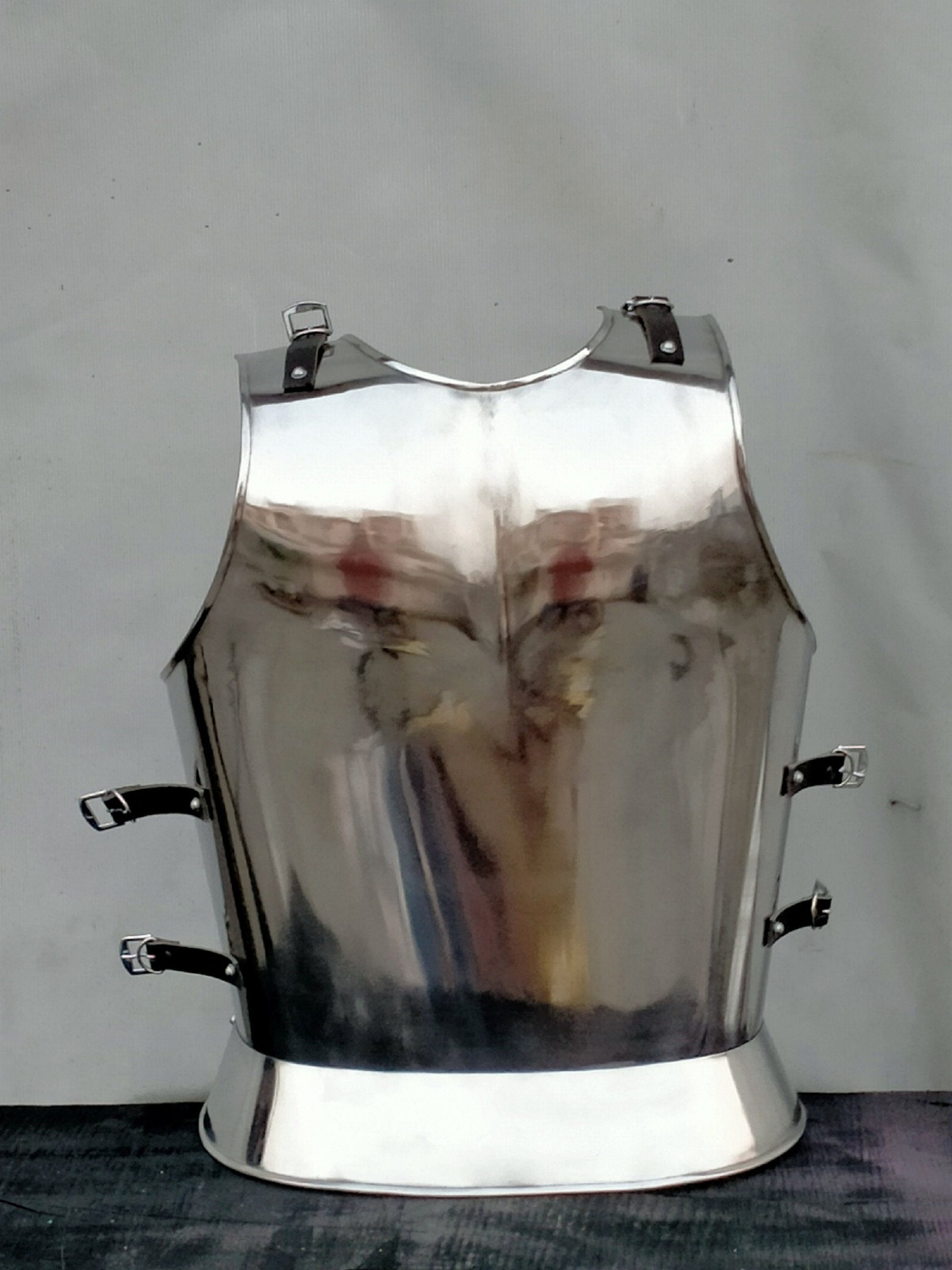 Medieval Knight Templar Armor Suit Crusader Armor With Wooden Base ...