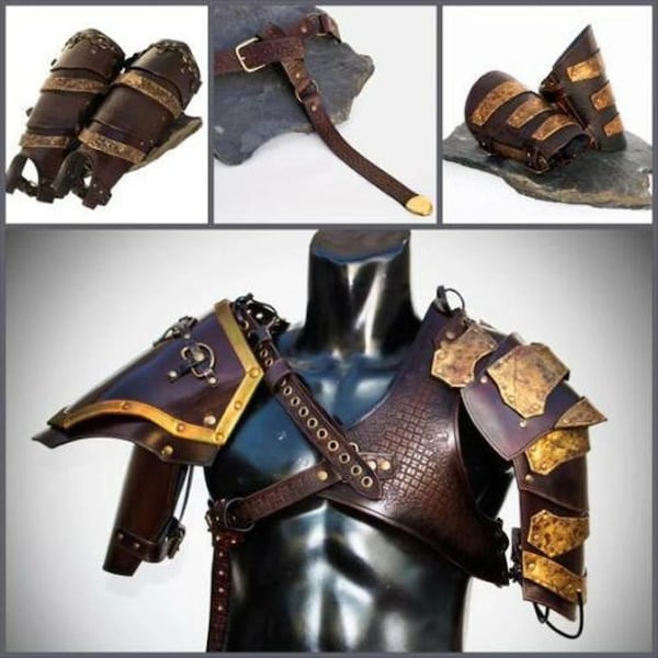 Larp Leather Armor - Etsy
