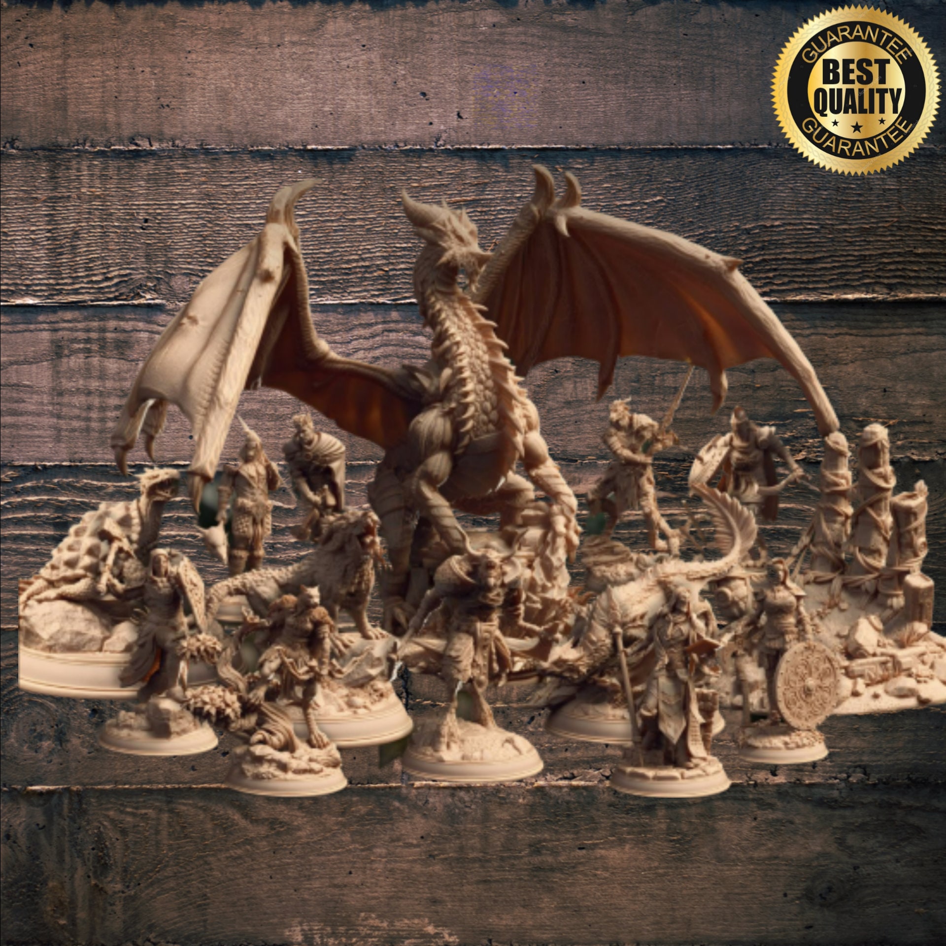 Pack DND MINIATURES Stl Files for 3D Printing Miniatures RPG - Etsy UK