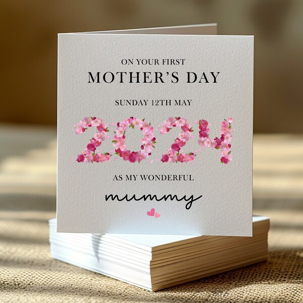 First Time Mom Card - Etsy