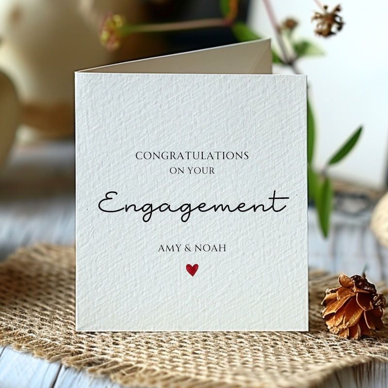 Engagement Cards - Etsy UK