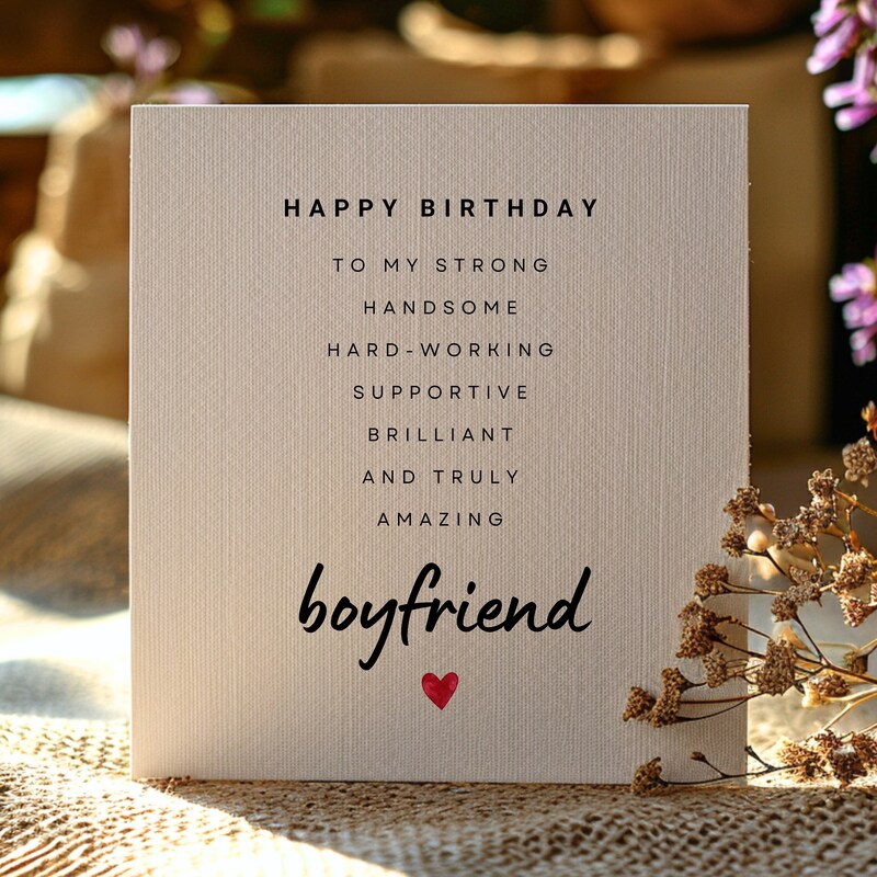 Card for Boyfriend - Etsy