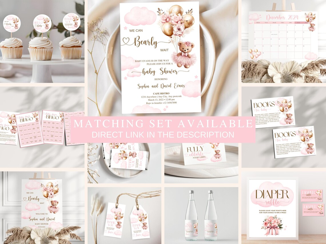 Advices, Wishes and Predictions Baby Shower Game, We Can Bearly Wait ...
