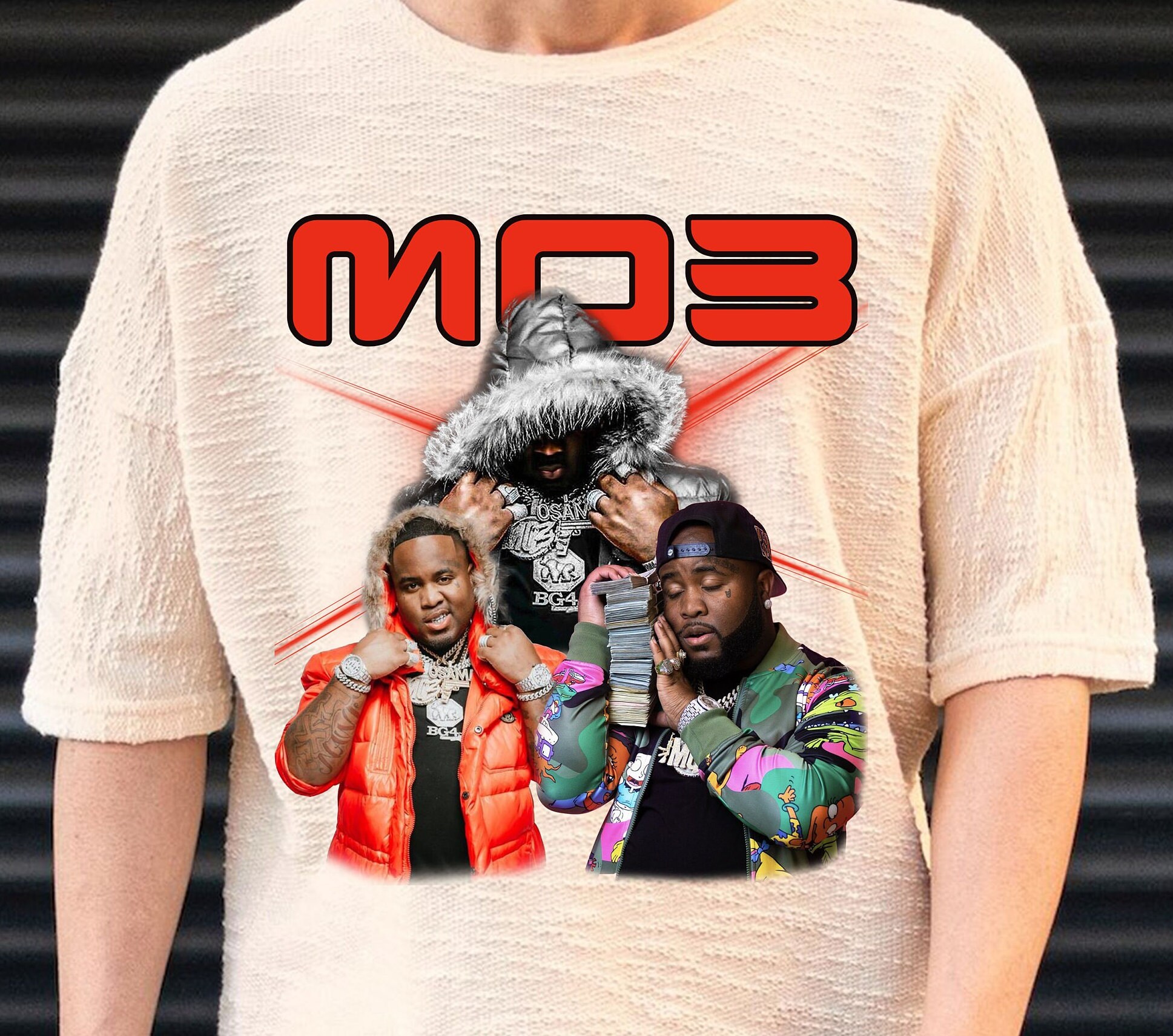 Mo3 Png , Ready to Print, Printable Design, Hiphop Artist, 90s, Rapper ...