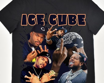 Ice Cube Shirt Design. PNG Digital 4500x5100 Px.retro, 90s Vintage ...