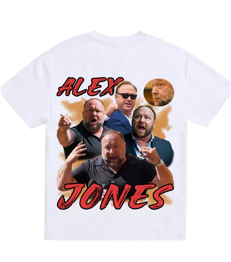 Alex Jones PNG, Shirt Vector Shirts Png, Printable Design, Instant ...