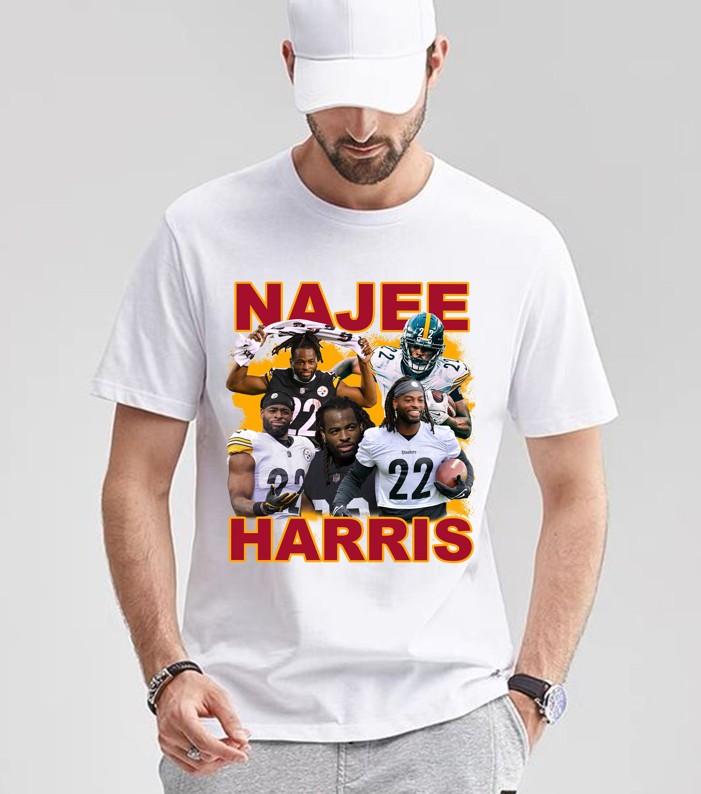 Najee Harris Png , Ready to Print, Printable Design, Artist, 90s, Bts ...