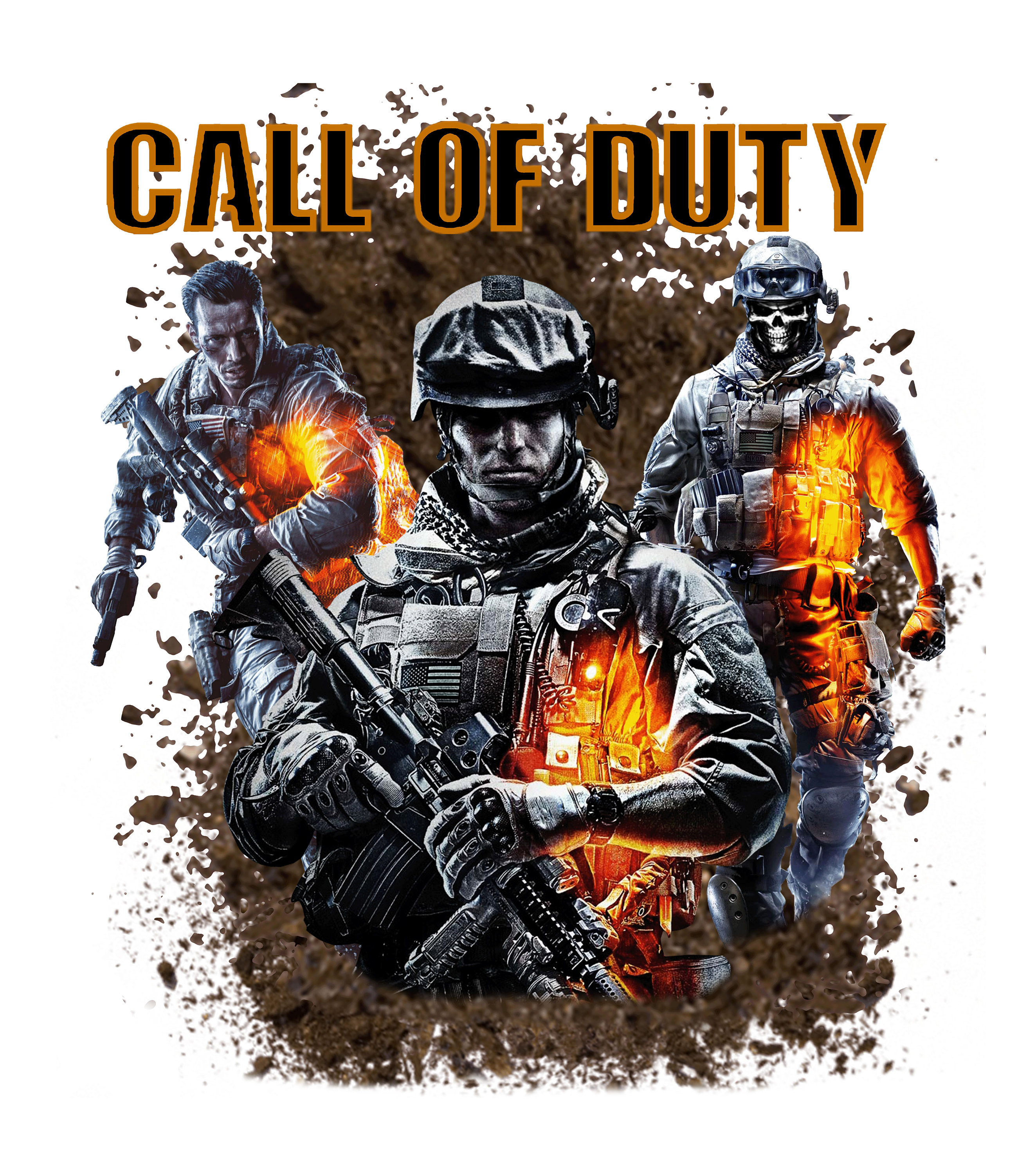 Call of Duty T Shirt Design PNG Instant Download 300dpi Png - Etsy ...
