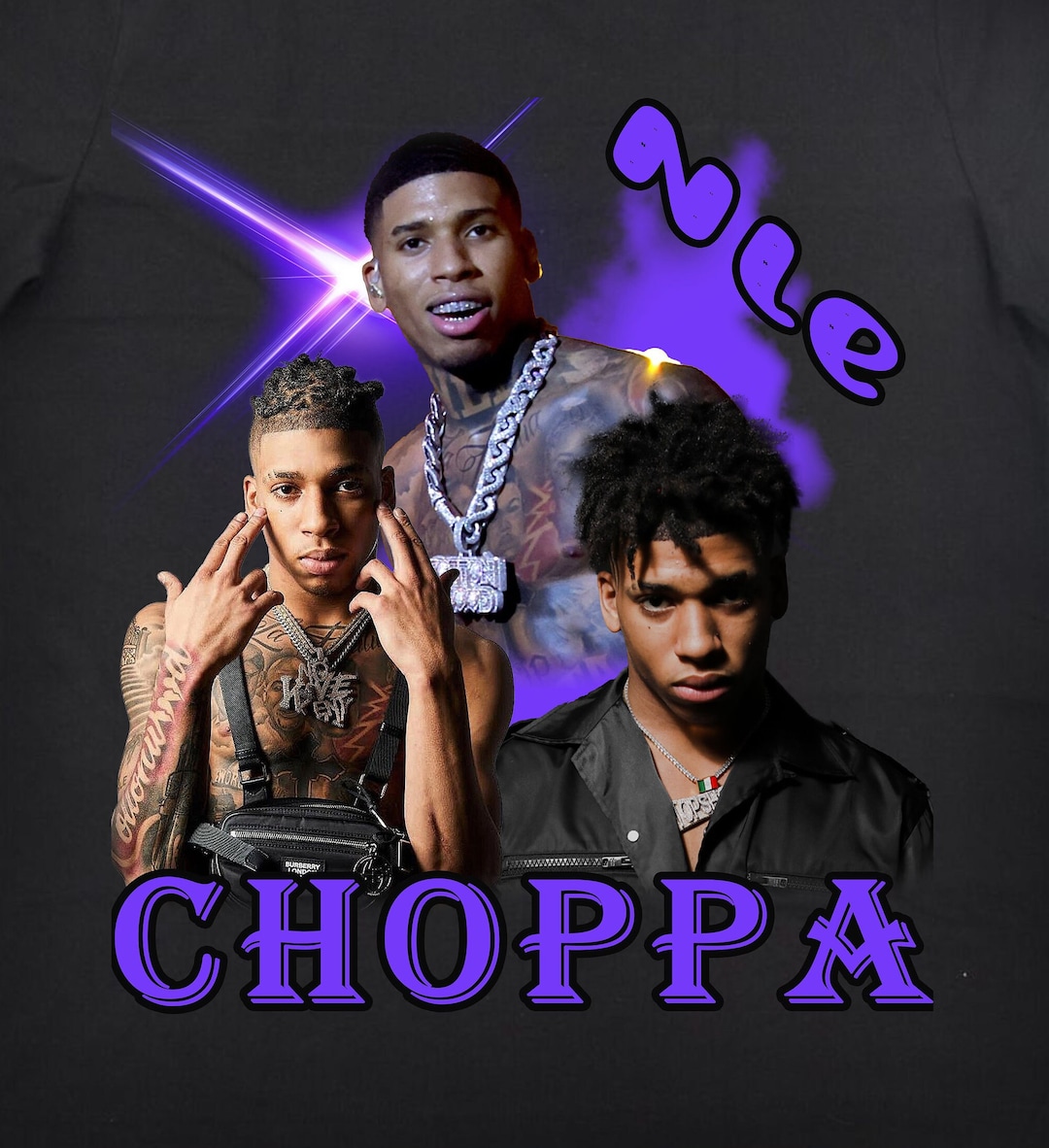 Nle Choppa Png Ready to Print Printable Design Hiphop - Etsy