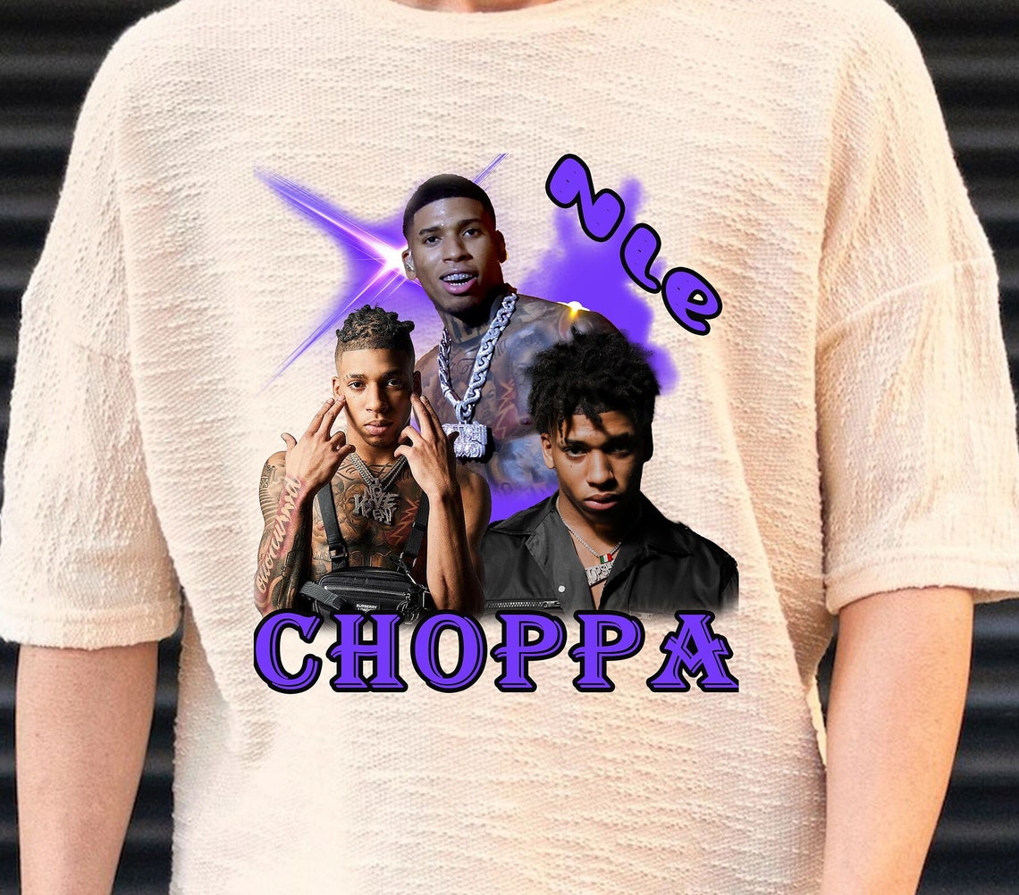 Nle Choppa Png , Ready to Print, Printable Design, Hiphop Artist, 90s ...
