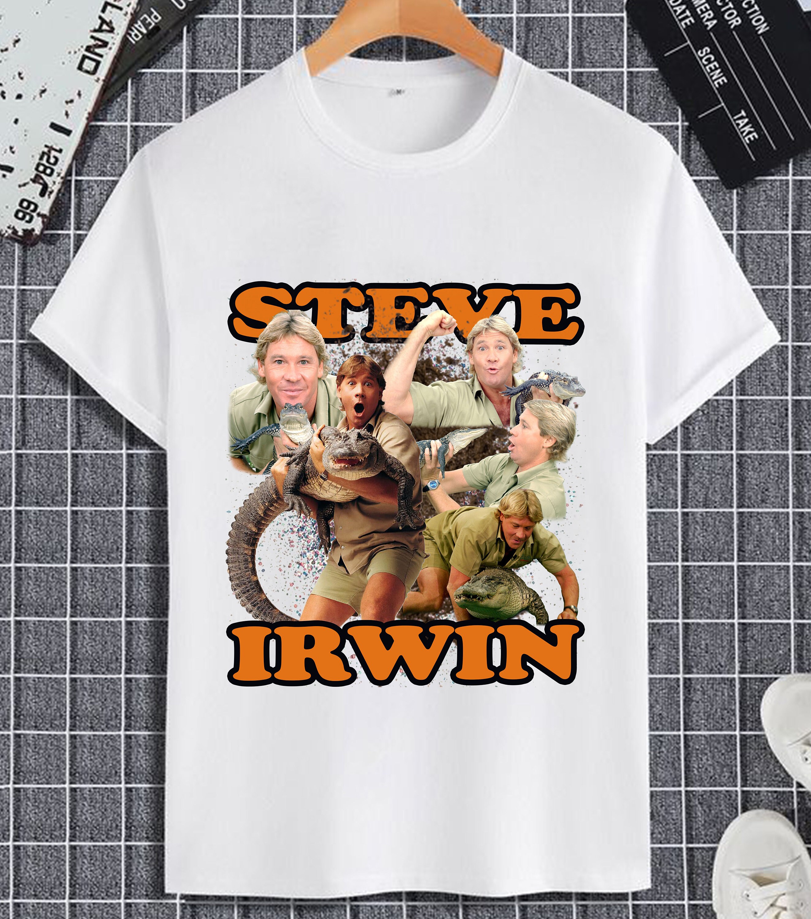 Steve Irwin T Shirt Design PNG Instant Download 300 Dpi - Etsy Australia