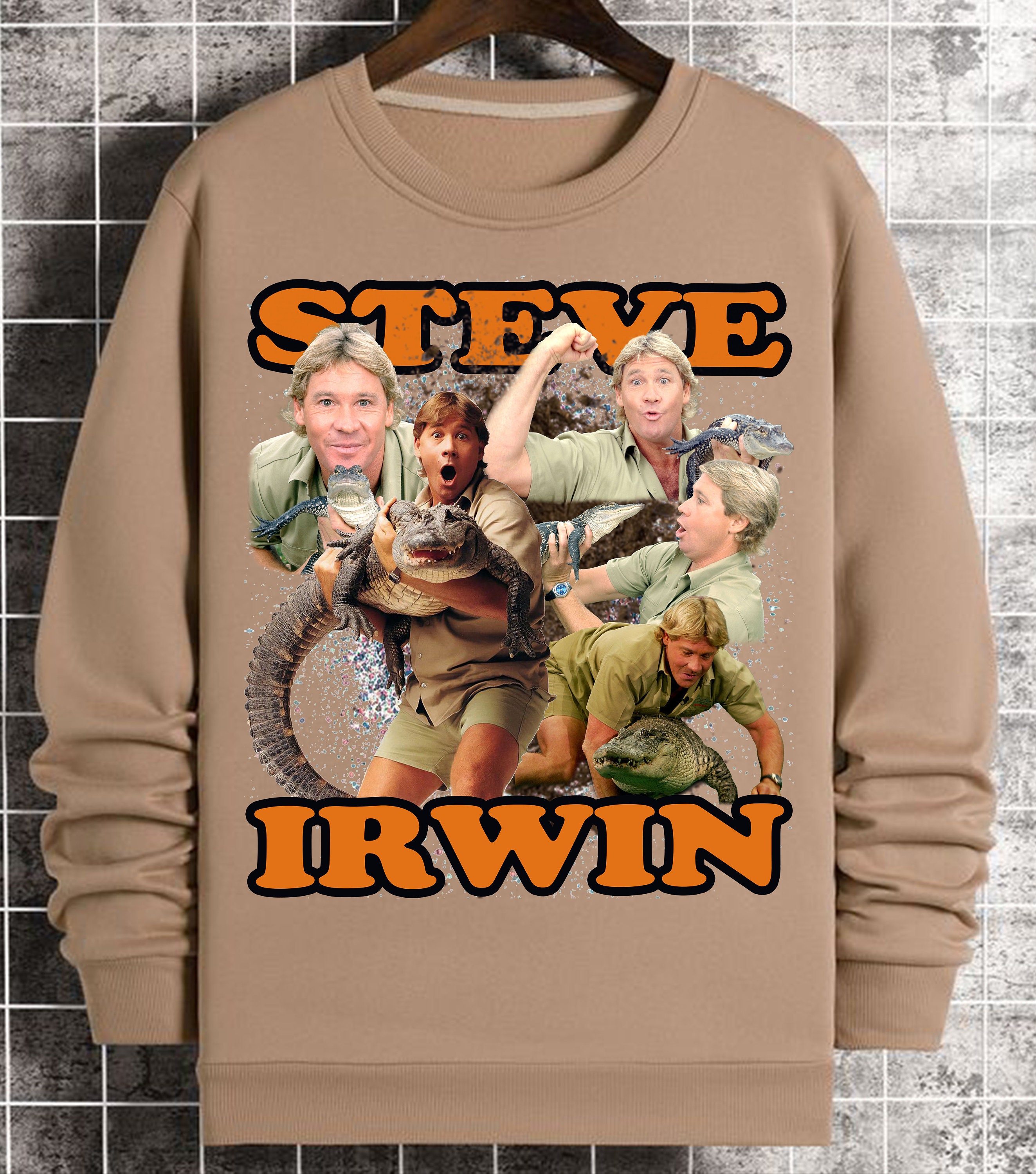 Steve Irwin T Shirt Design PNG Instant Download 300 Dpi - Etsy Australia
