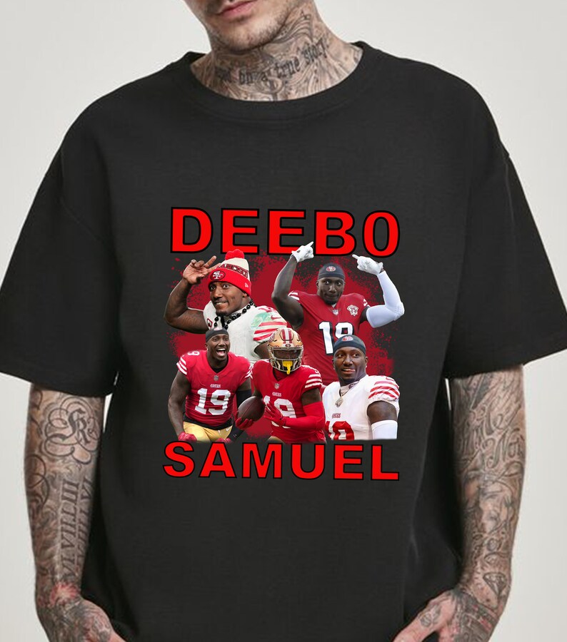 Deebo Samuel PNG, Shirt Vector Shirts Png, Printable Design, Instant ...