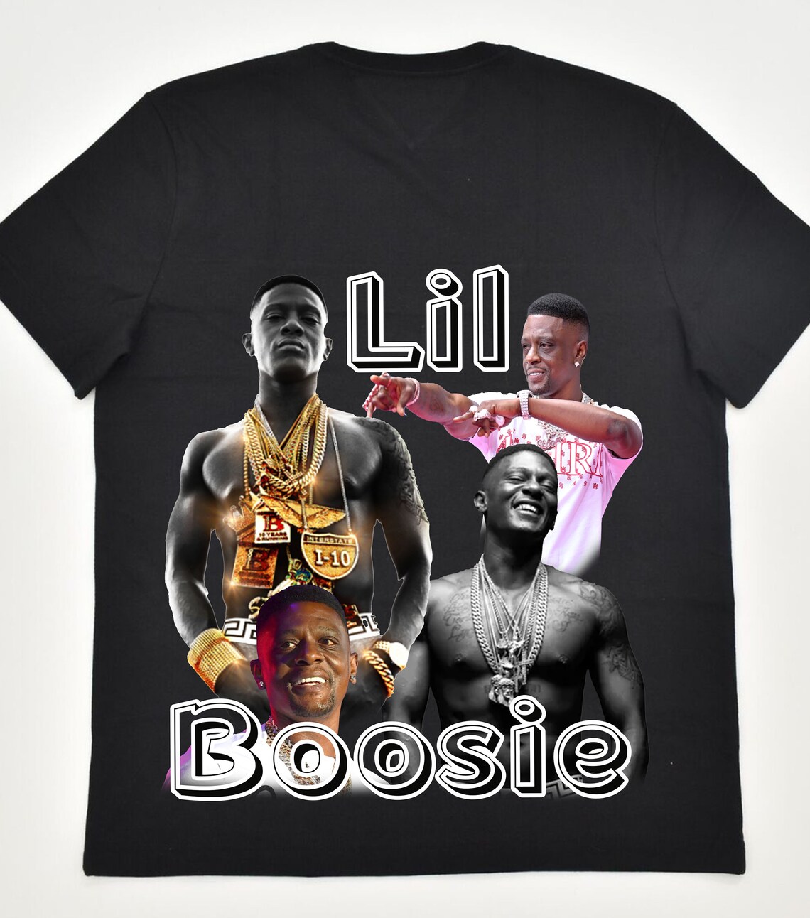 Lil Boosie T Shirt Design. PNG Digital 4500x5100 Px. Retro, 90s Vintage ...