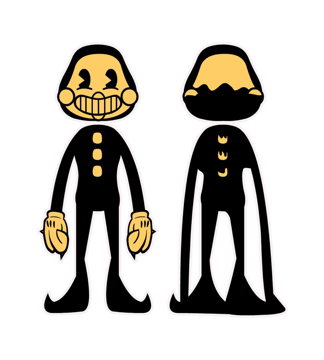 Artworkan Ink Puppet Bendy and the Ink Machine Ink Puppet, HD Png ...