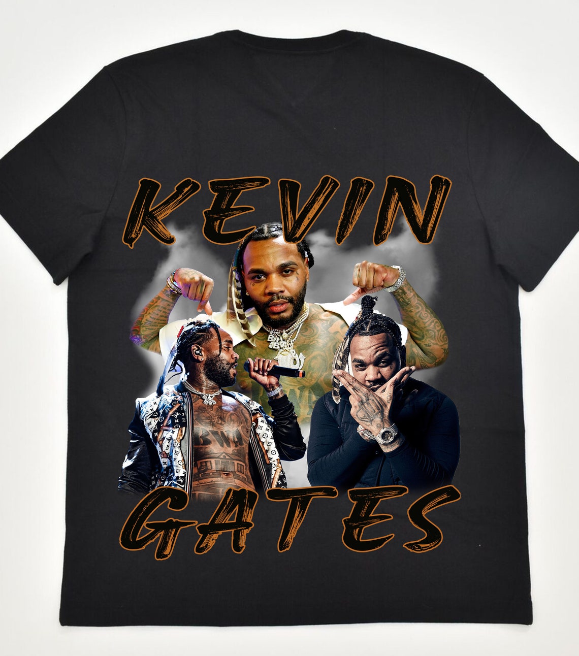Kevin Gates T Shirt Design. PNG Digital 4500x5100 Px. Retro, 90s ...