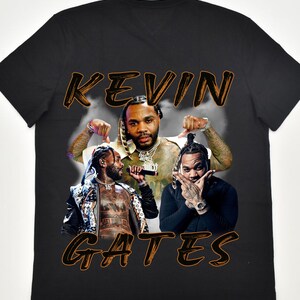 Kevin Gates T Shirt Design. PNG Digital 4500x5100 Px. Retro, 90s ...