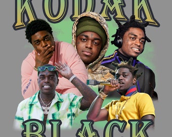 Kodak Black Png , Rap Tshirt Design, Ready to Print, Printable Design ...